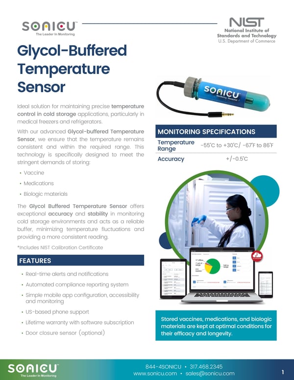 Sonicu | Data Sheets