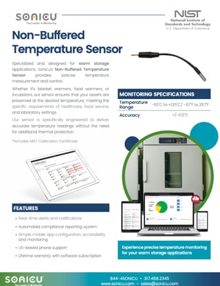 Sonicu | Data Sheets