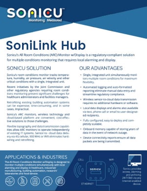 Sonicu | Data Sheets