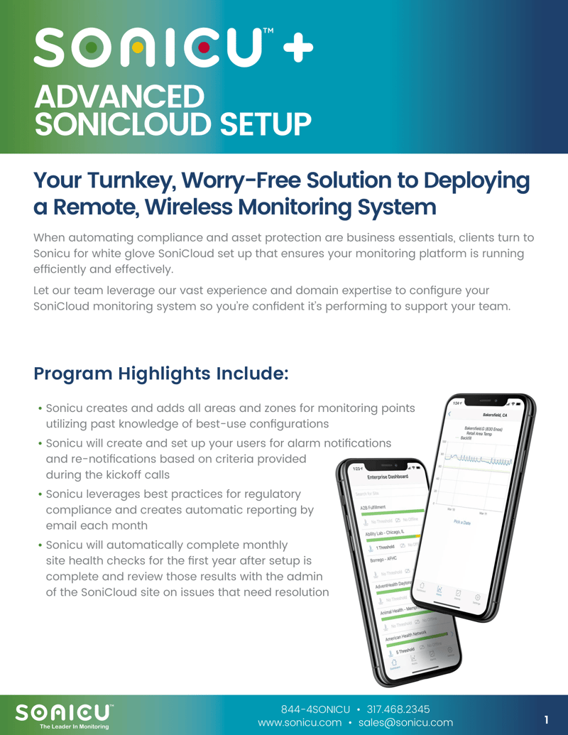Sonicu | Data Sheets