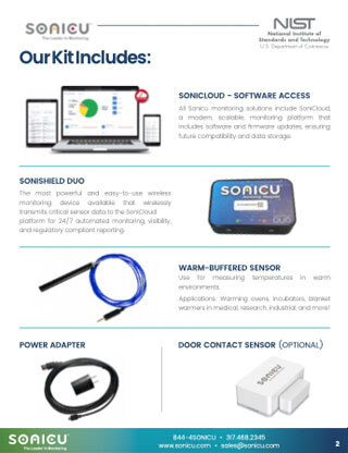 Sonicu | Data Sheets